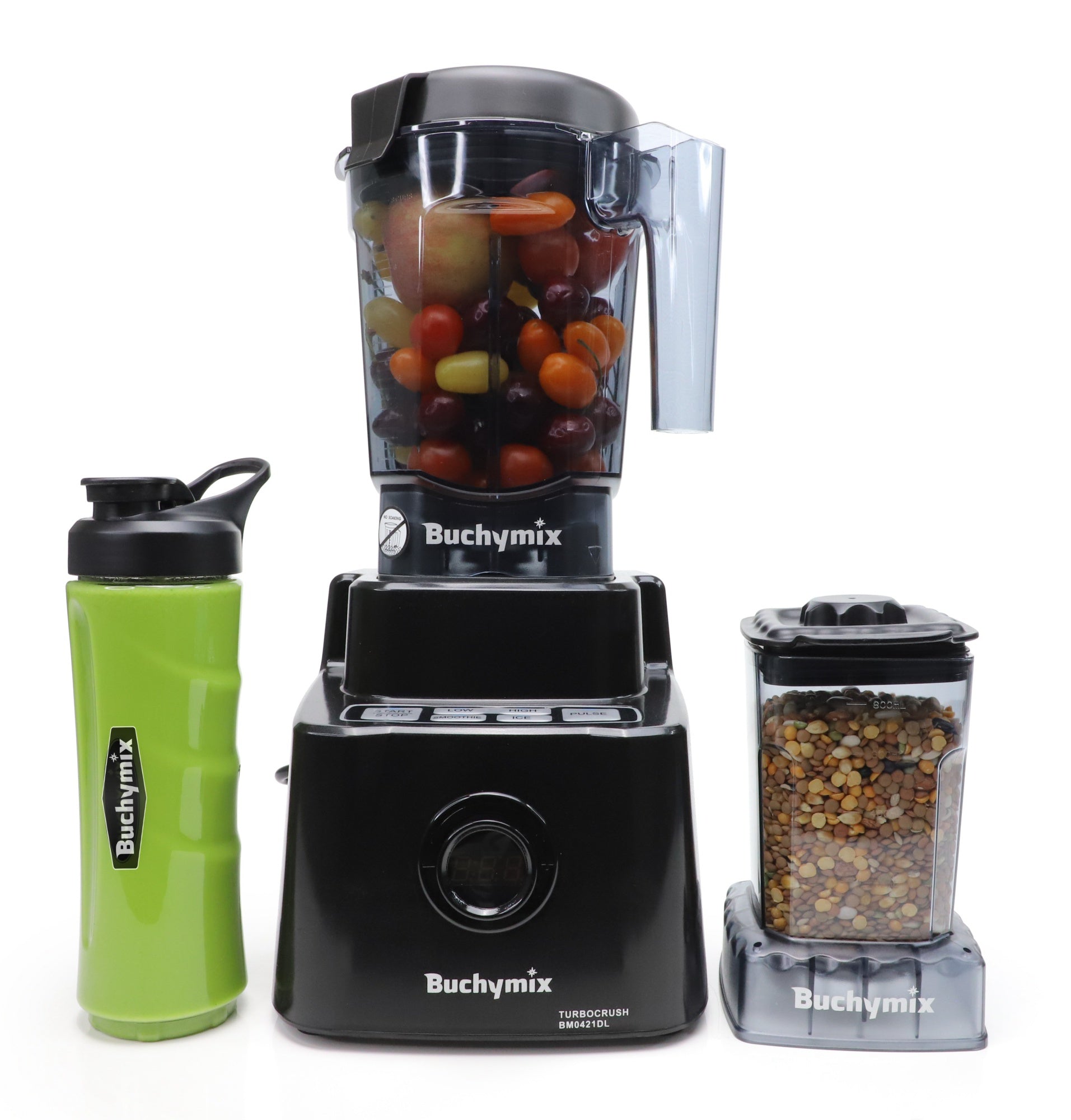 Turbocrush Professional Plus Digital Blender BM0421DL - Black – Buchymix UK