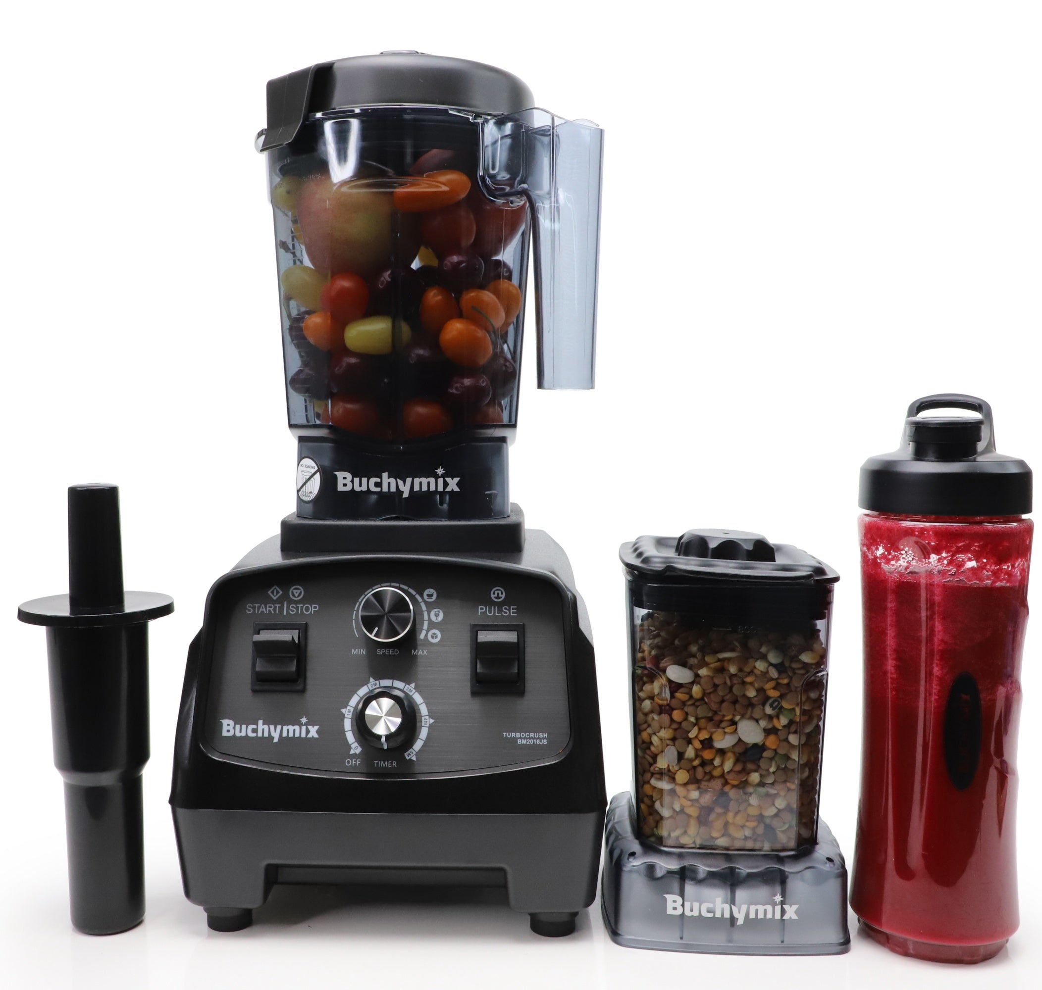 Super Upgraded High Performance Blender Turbocrush BM2016JS - Black – Buchymix UK