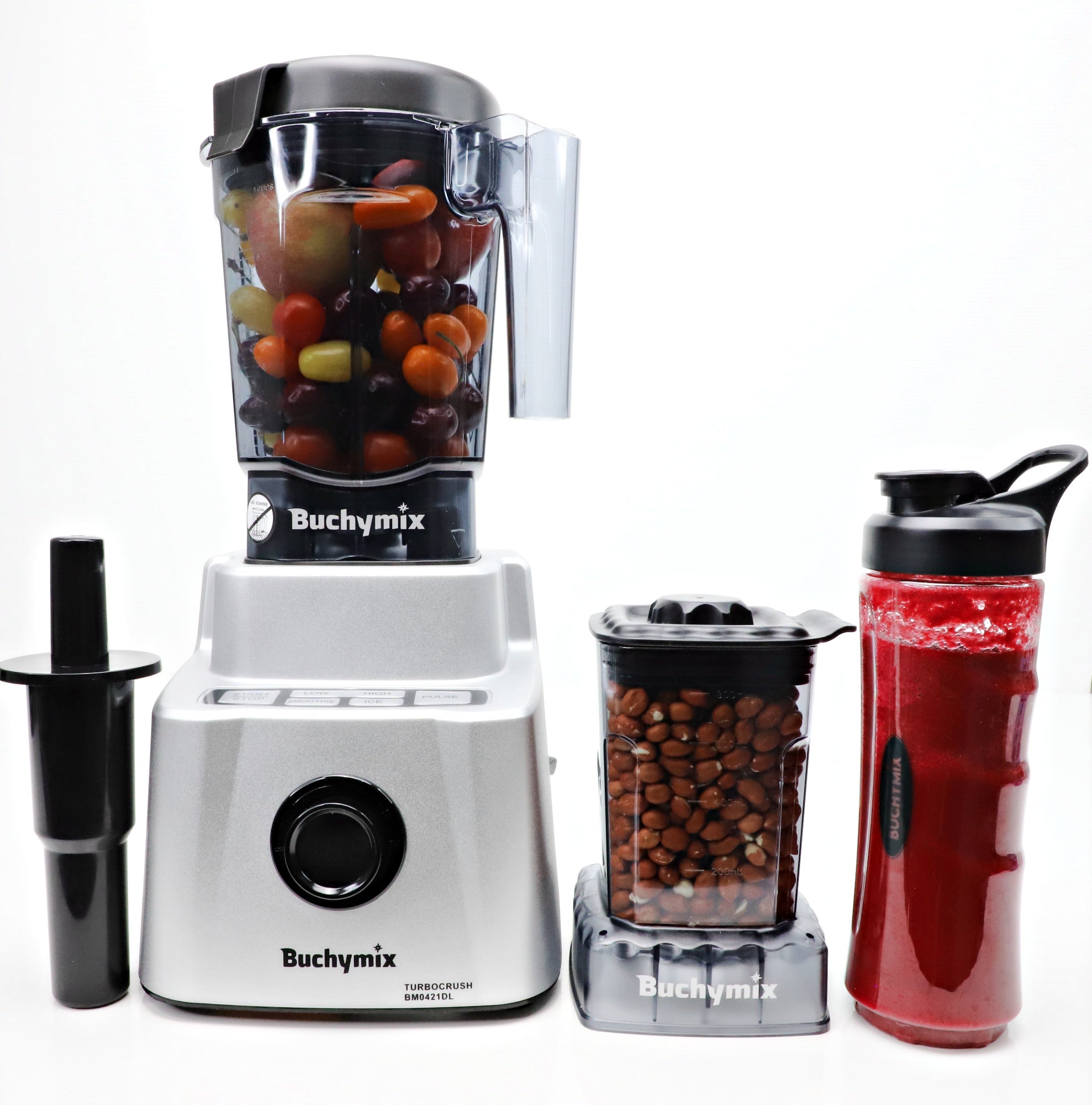 Turbocrush Professional Plus Digital Blender BM0421DL - Silver – Buchymix UK