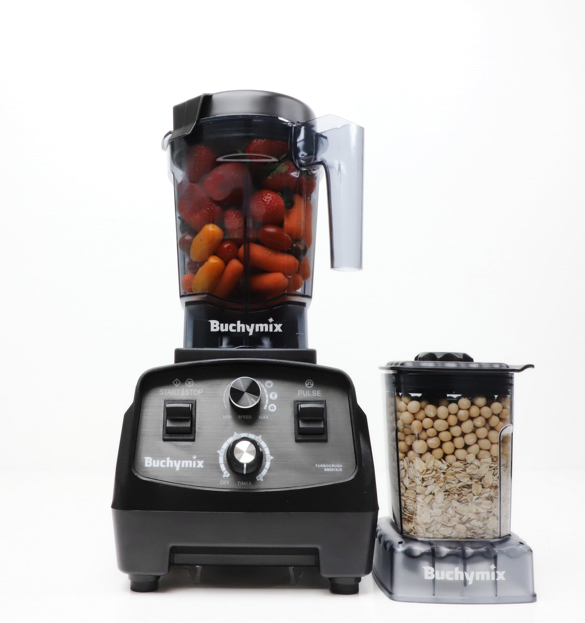 Super Upgraded High Performance Blender Turbocrush BM2016JS - Black – Buchymix UK